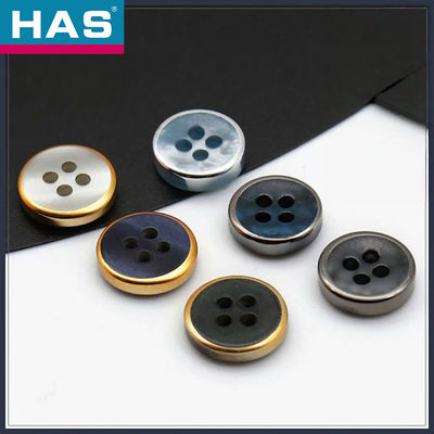 Custom Plastic Buttons Durable Plain Black Button Hypoallergenic ...