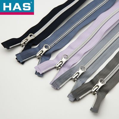 12 Inch Nylon Zippers Closed End Nylon Jacket Zipper Auto Lock